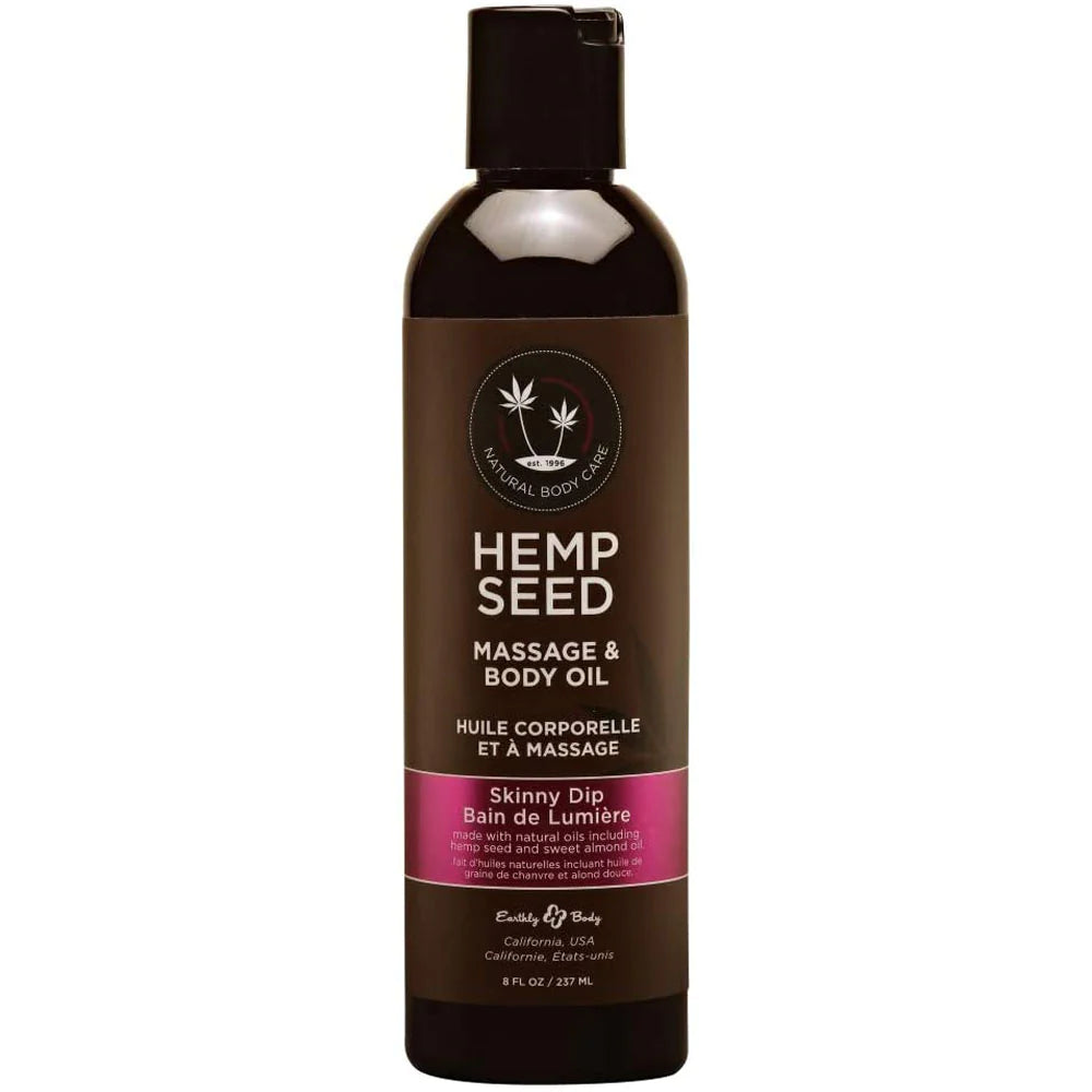 Hemp Seed Mass/Body Oil ''Skinny Dip'' 8oz– Little Sister's Book & Art ...