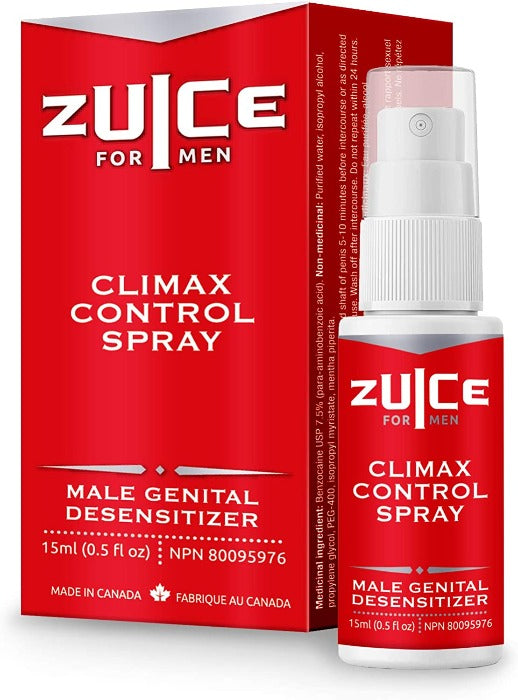 ZUICE for Men ''Climax Control'' Spray 15ml– Little Sister's Book & Art ...