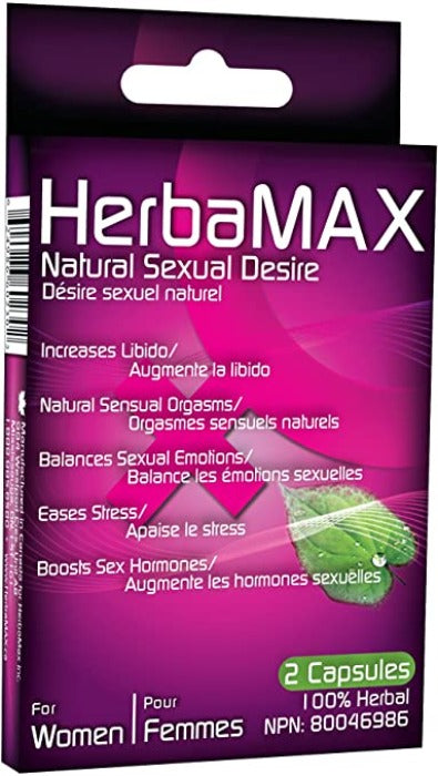 Herbamax For'' Women'' Two Pack– Little Sister's Book & Art Emporium